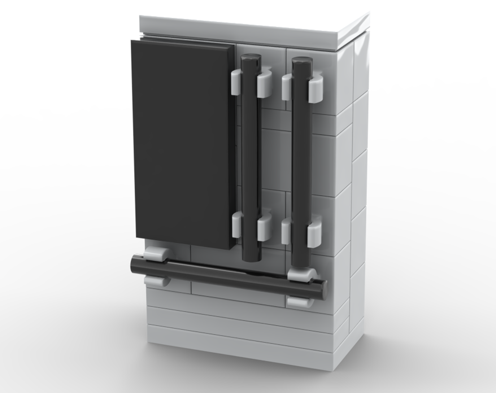 LEGO MOC Smart fridge by Bricktherory | Rebrickable - Build with LEGO
