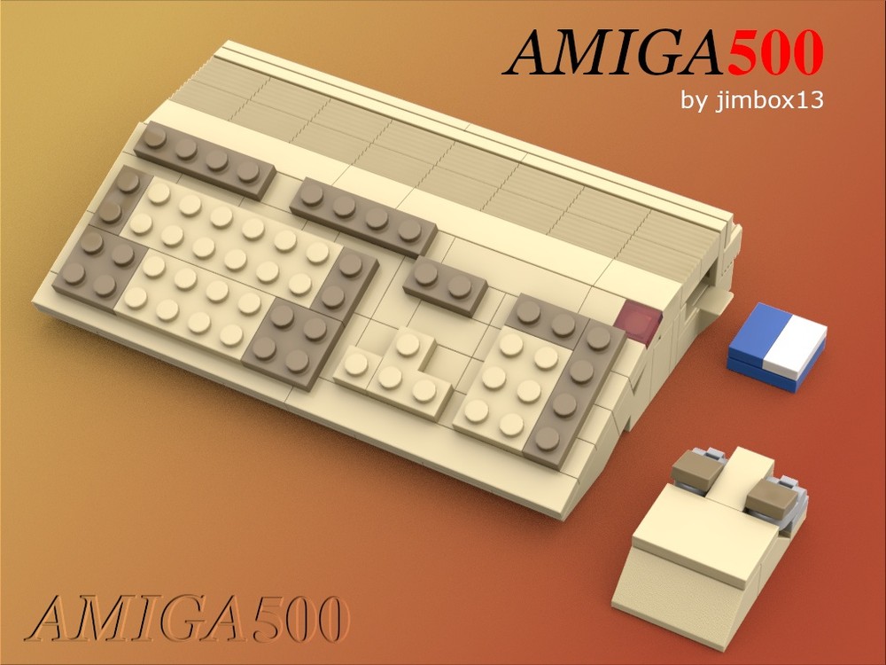 LEGO MOC Amiga 500 Computer with Mouse and Disk by jimbox13 ...
