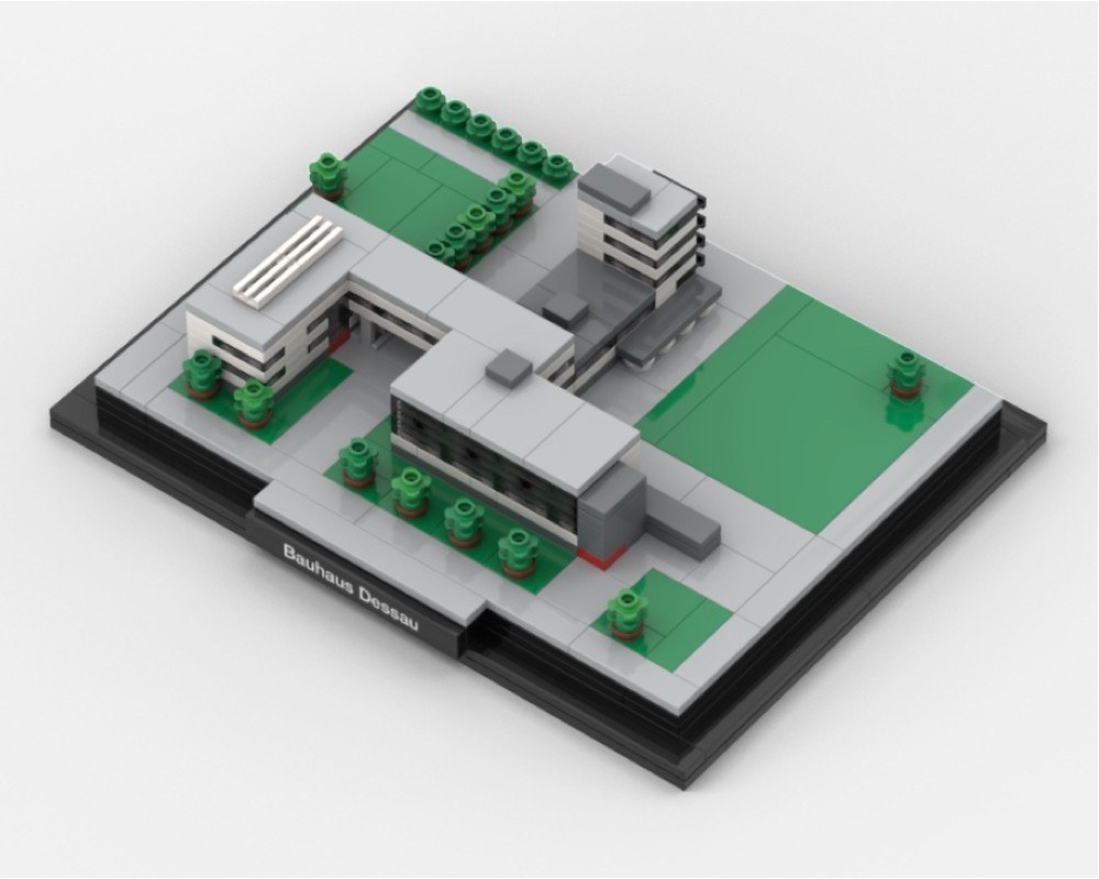 LEGO MOC-229543 Bauhaus Dessau by frankfurtersteine | Rebrickable ...