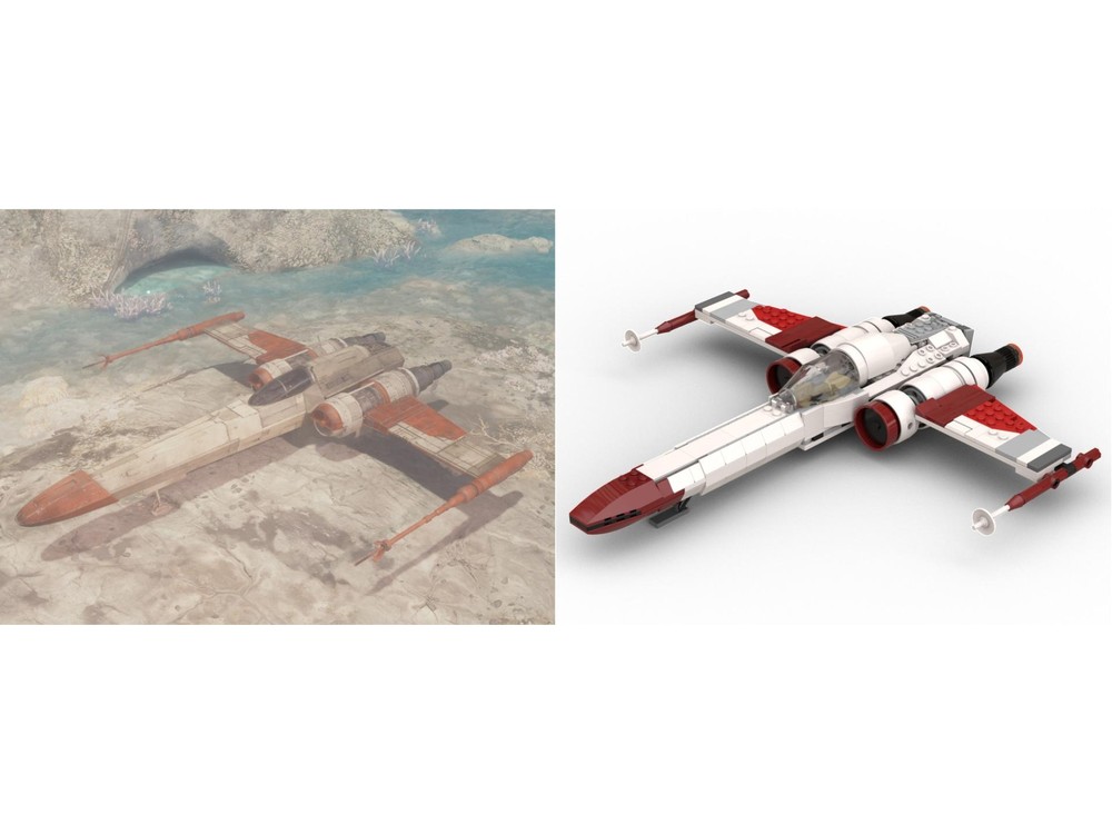 LEGO MOC-229545 [MOD-75004] Bode Akuna's Z-95 Headhunter [Survivor] by ...