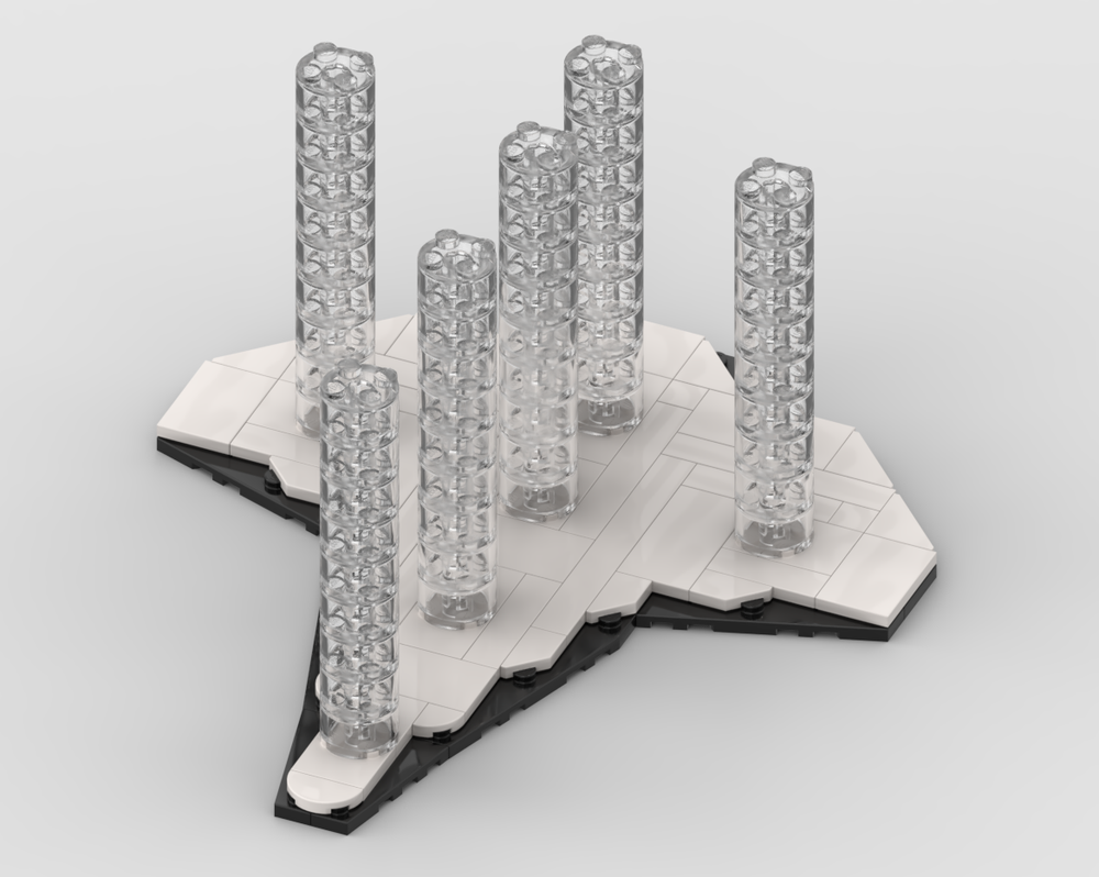 LEGO MOC Universal Starfighter Flight Stand by Darklordofsword ...