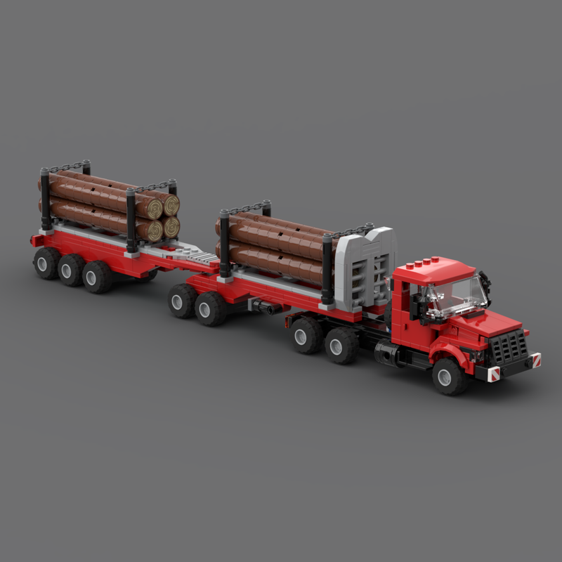 LEGO MOC Grizzly Heavy-Duty Logging Truck by Wacky | Rebrickable ...