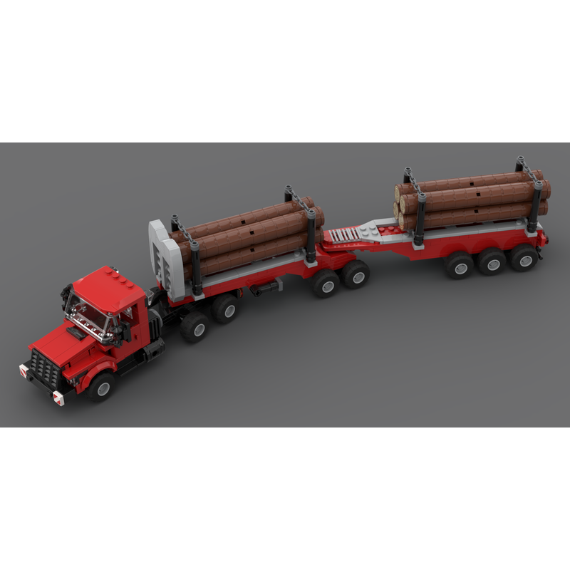 LEGO MOC-229556 Grizzly Heavy-Duty Logging Truck by Wacky | Rebrickable ...
