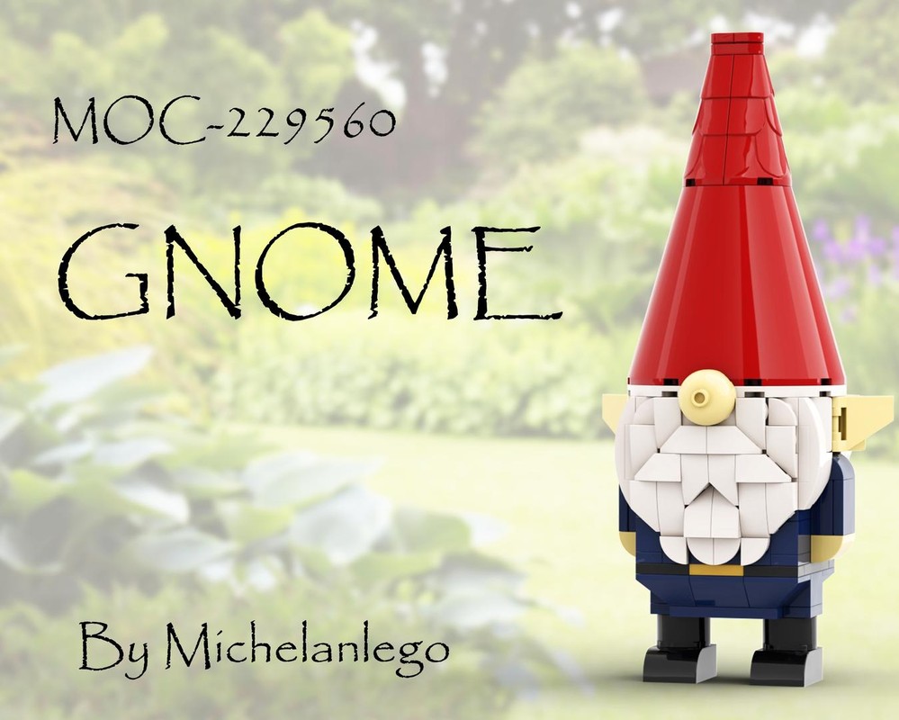 LEGO MOC-229560 Gnome by Michelanlego | Rebrickable - Build with LEGO