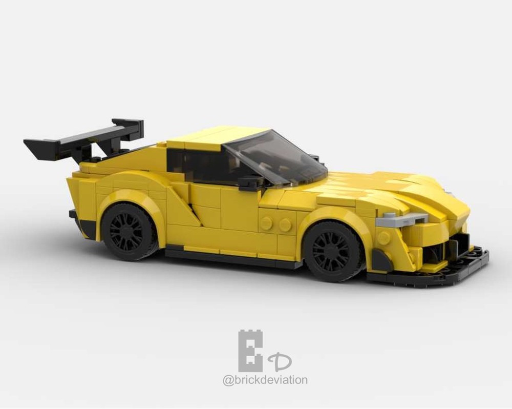 LEGO MOC 2026 Toyota Supra Supercar by Brick Deviation | Rebrickable ...
