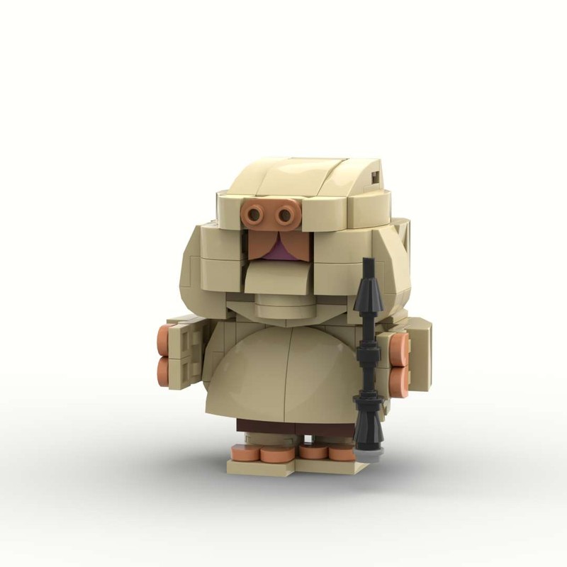 LEGO MOC Droopy Mccool by Beardfunk | Rebrickable - Build with LEGO