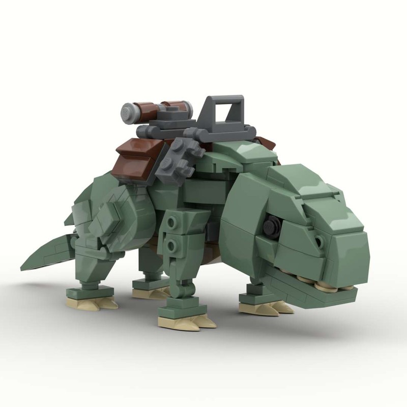 LEGO MOC Dewback by Beardfunk | Rebrickable - Build with LEGO