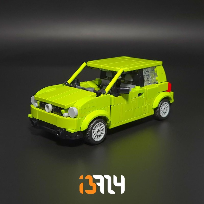 LEGO MOC Volkswagen Lupo by ilyabuilder724 | Rebrickable - Build with LEGO