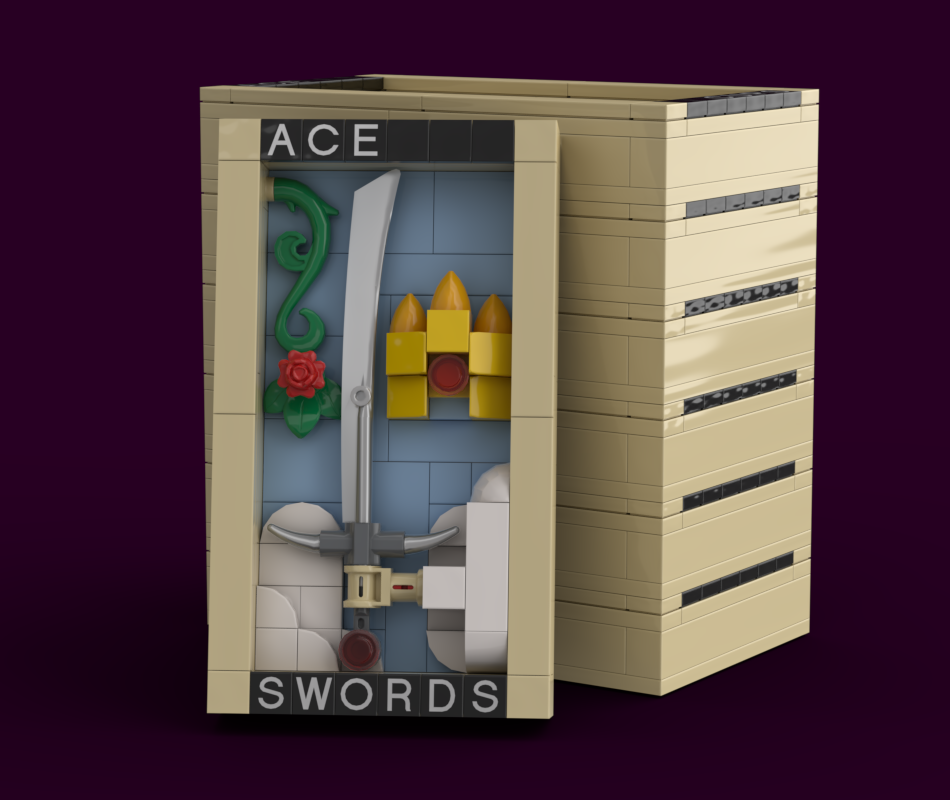 LEGO MOC Minor Arcanas (Swords) by Green73 | Rebrickable - Build with LEGO