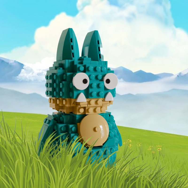 LEGO MOC Munchlax by KraftyKoopa | Rebrickable - Build with LEGO