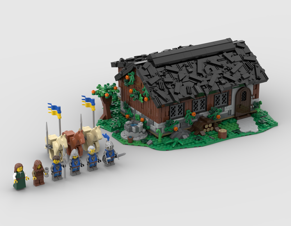 LEGO MOC Falcon's Claw Tavern and Inn by dolphinfree | Rebrickable ...