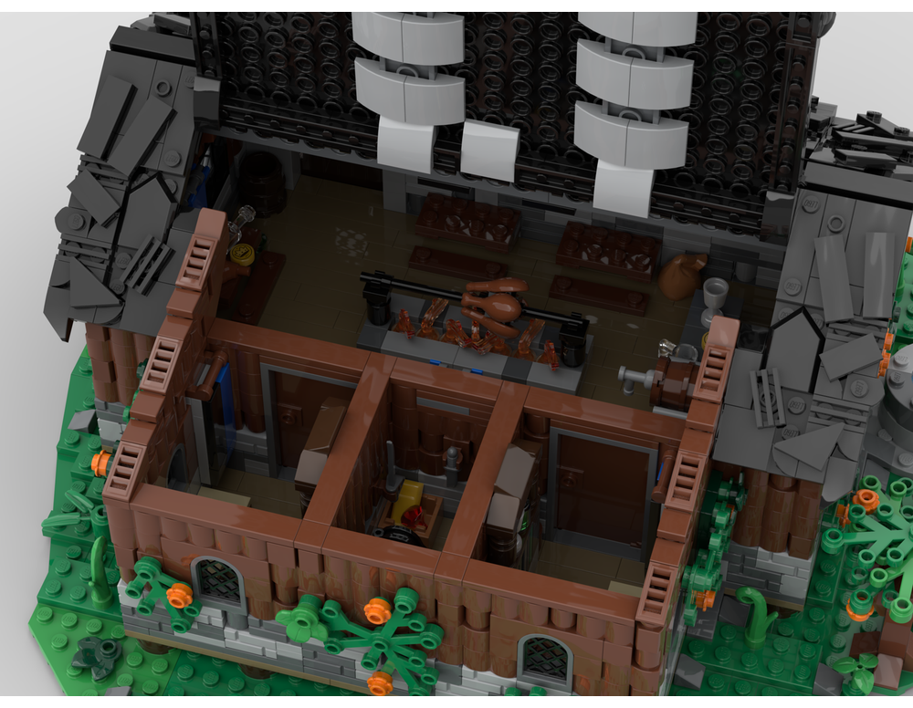 LEGO MOC Falcon's Claw Tavern and Inn by dolphinfree | Rebrickable ...