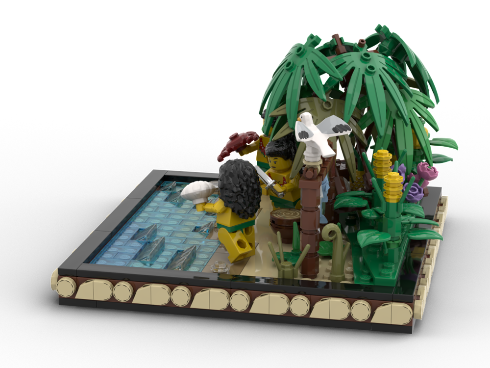 LEGO MOC Islanders food shelter by JollyRogers8441 | Rebrickable ...