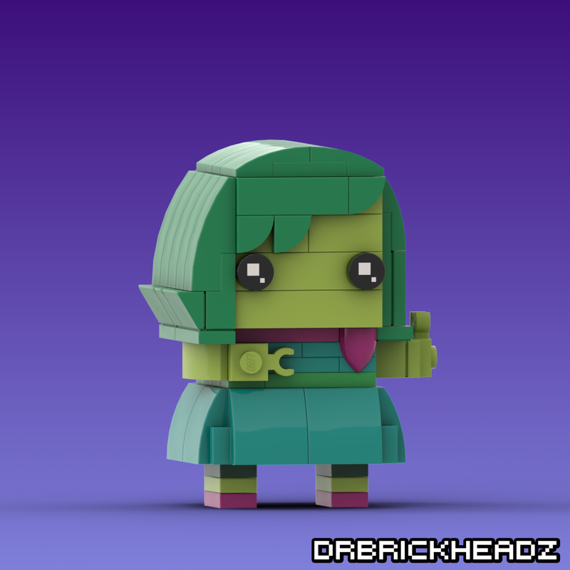 LEGO MOC DIsgust (Inside Out) Brickheadz by DrBrickheadz | Rebrickable ...
