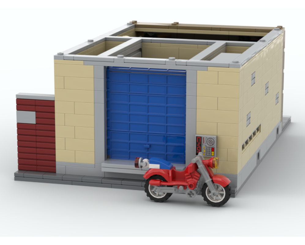 LEGO MOC Marvel's Captain America's Secret Brooklyn HQ - Comic Version ...
