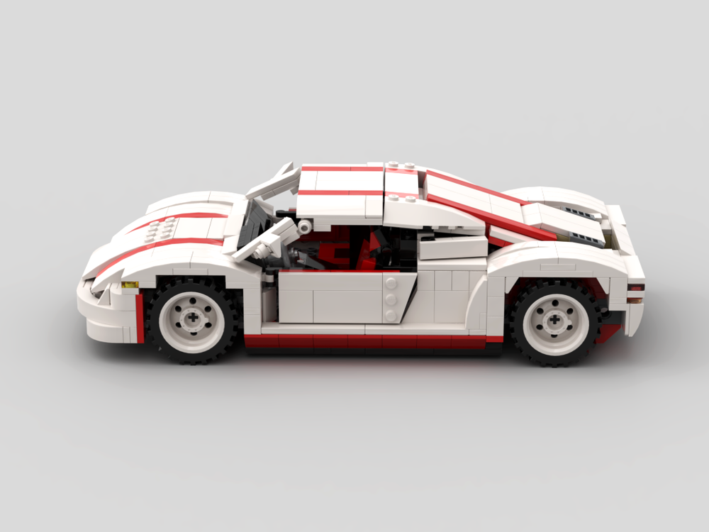 LEGO MOC Custom Supercar by ww | Rebrickable - Build with LEGO