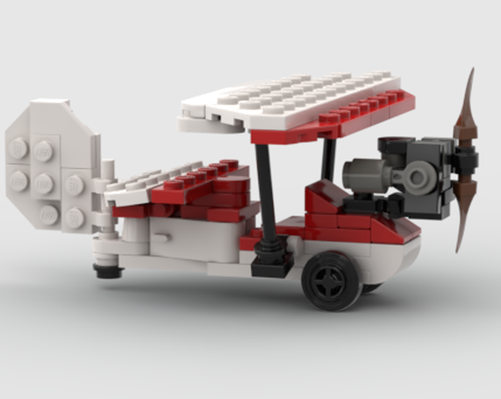 LEGO MOC Flying Flea -Red and White Livery by Malibu_Raider ...
