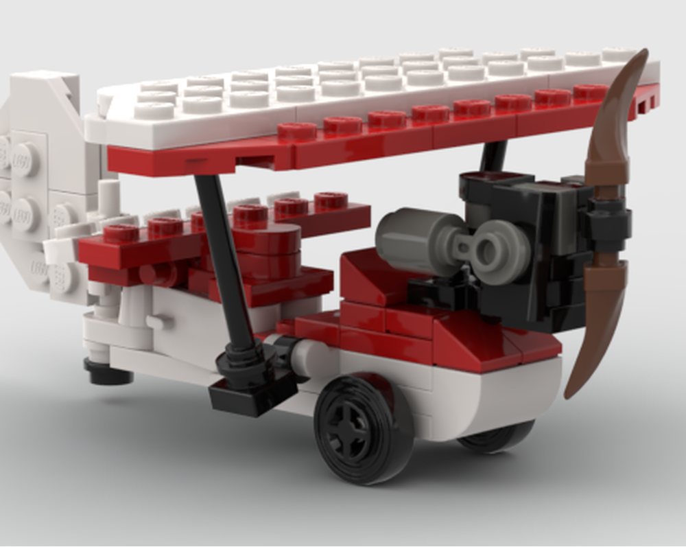 LEGO MOC Flying Flea -Red and White Livery by Malibu_Raider ...