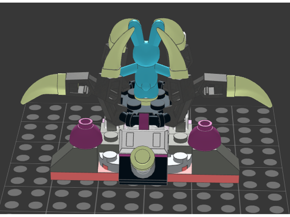 LEGO MOC-229655 Nightmare Cage by logbed | Rebrickable - Build with LEGO