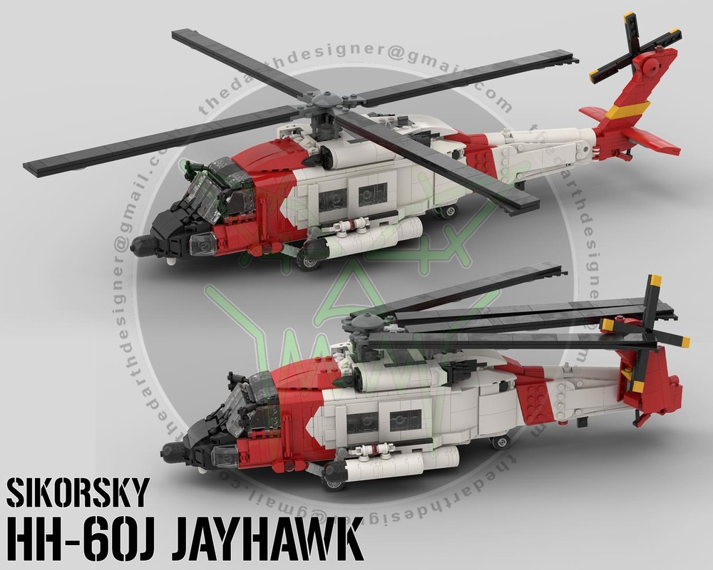 LEGO MOC-229660 Sikorsky | HH-60J JAYHAWK - 1:35 Scale (v3) by ...