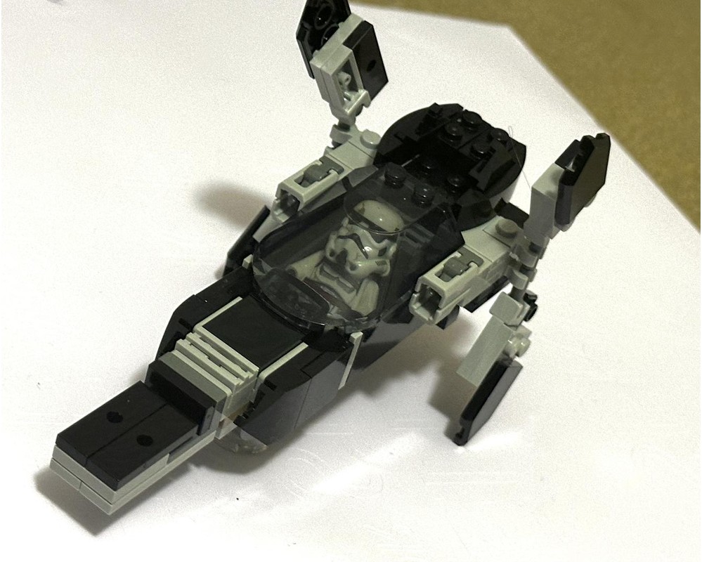 LEGO MOC Black Squadron Imperial V-Wing by Adharan | Rebrickable ...