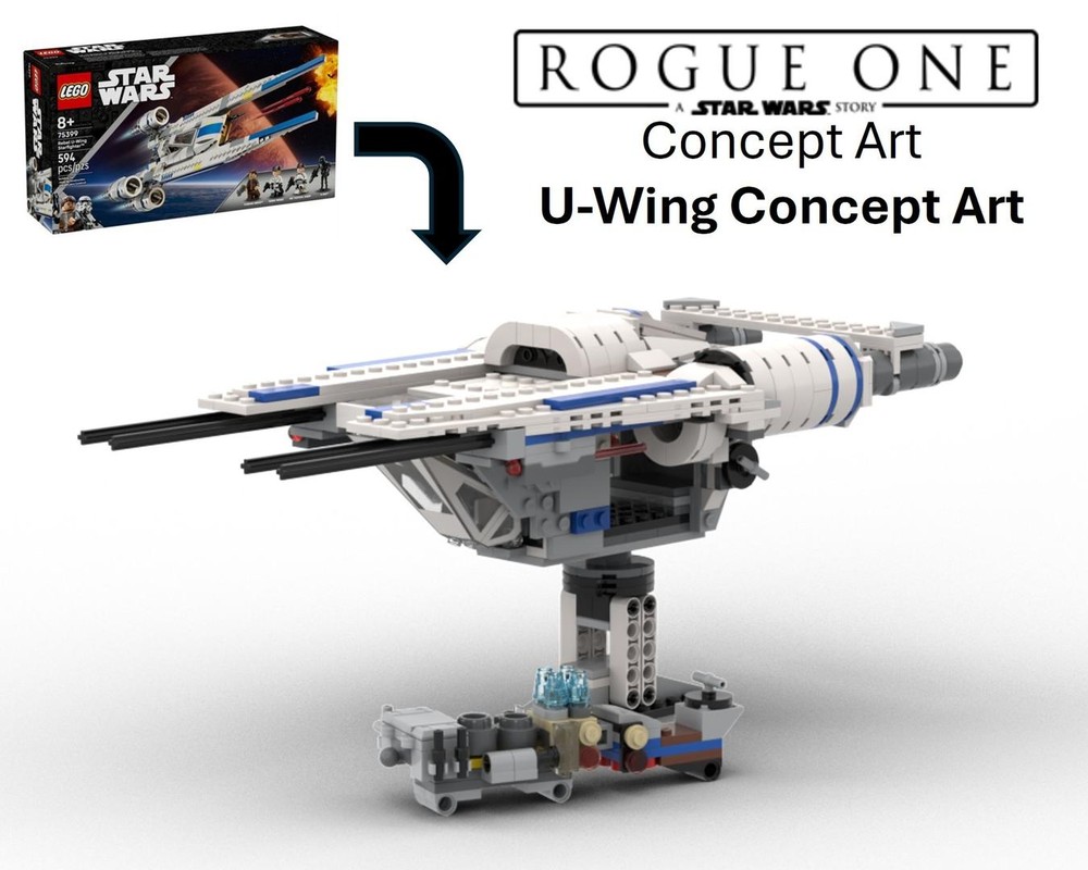 LEGO MOC-229681 U Wing Concept Art Drop Ship - ALT 75399 by ...