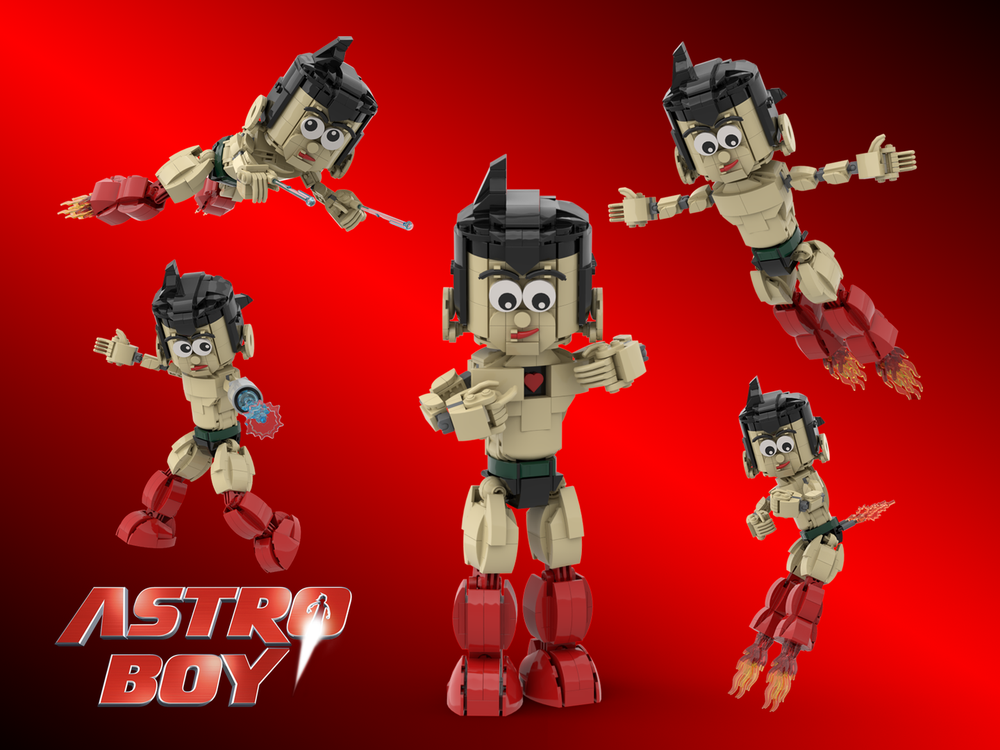 LEGO MOC-229694 Astro Boy by gubsters | Rebrickable - Build with LEGO