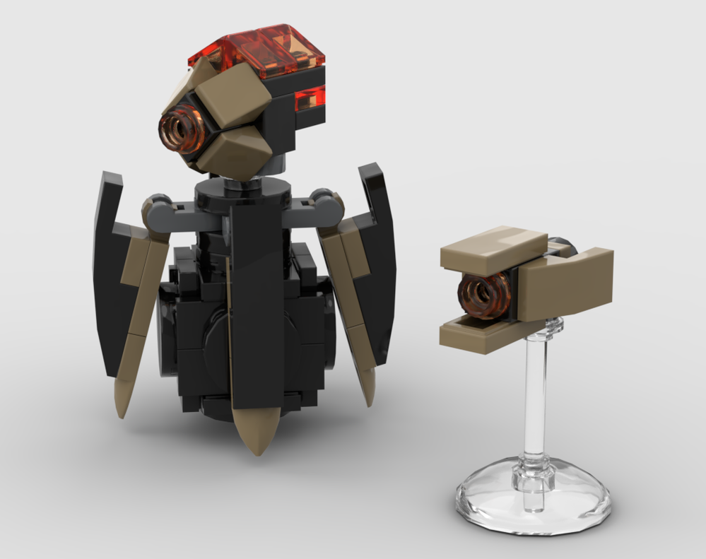 LEGO MOC-229695 Deep Rock Galactic: Patrol Bot & Shredder Drone by ...