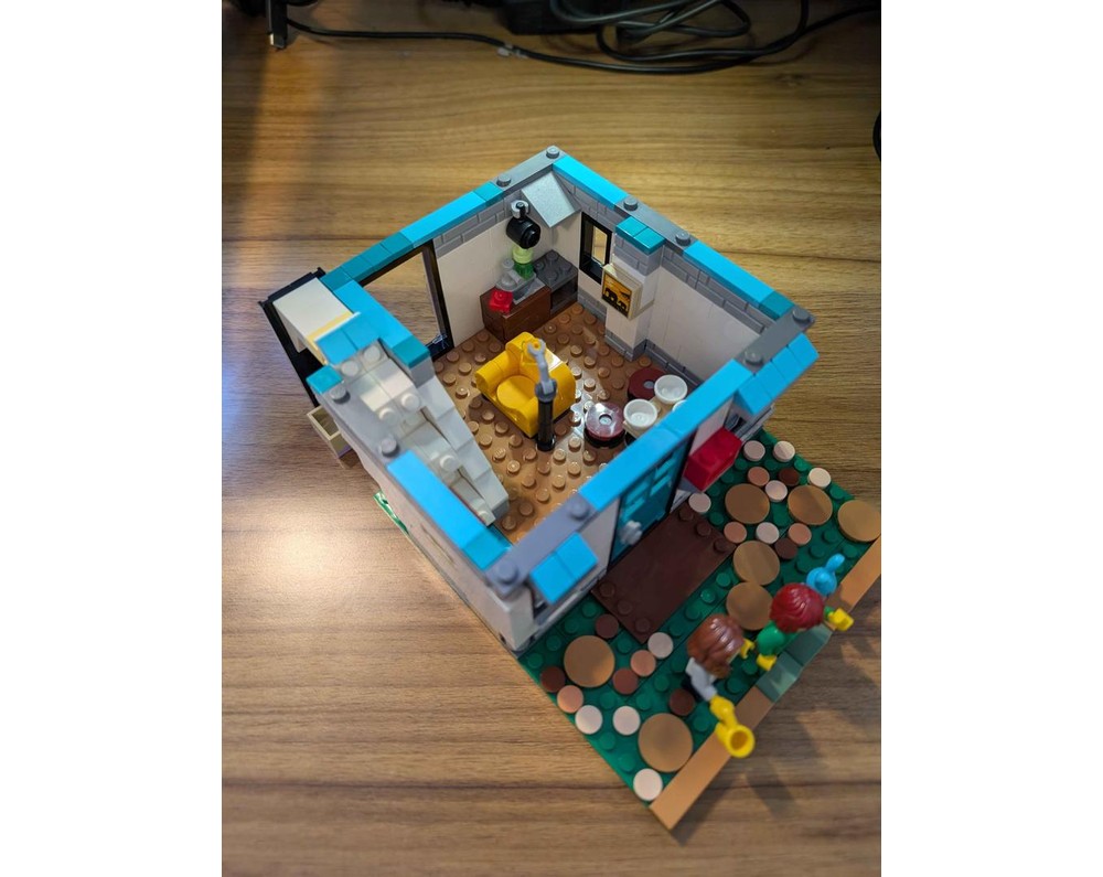 LEGO MOC-229698 16 wide Modular Cozy house by FlaringK | Rebrickable ...