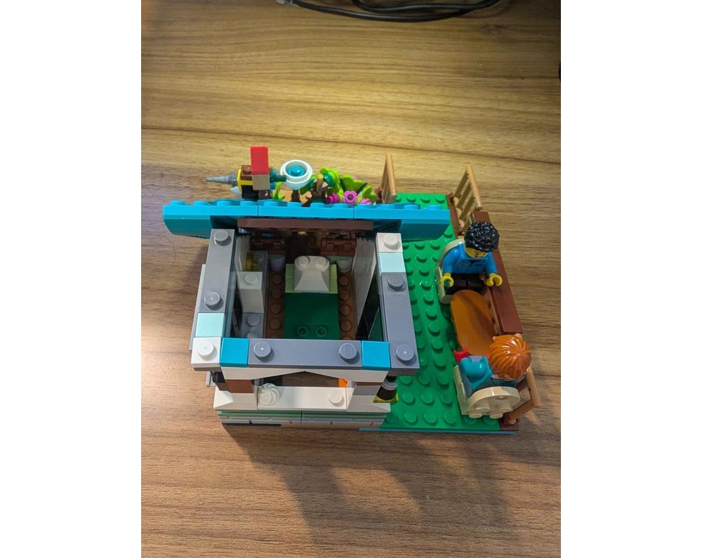 LEGO MOC-229698 16 wide Modular Cozy house by FlaringK | Rebrickable ...