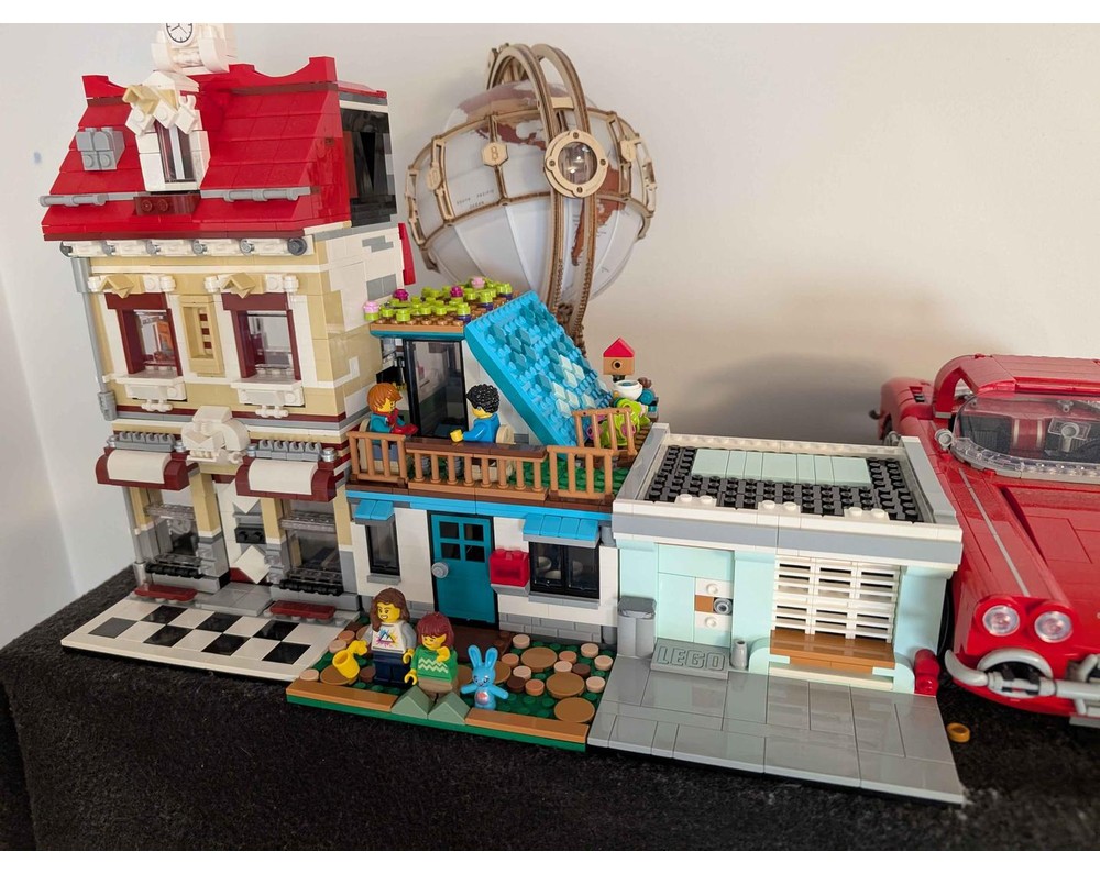 LEGO MOC-229698 16 wide Modular Cozy house by FlaringK | Rebrickable ...