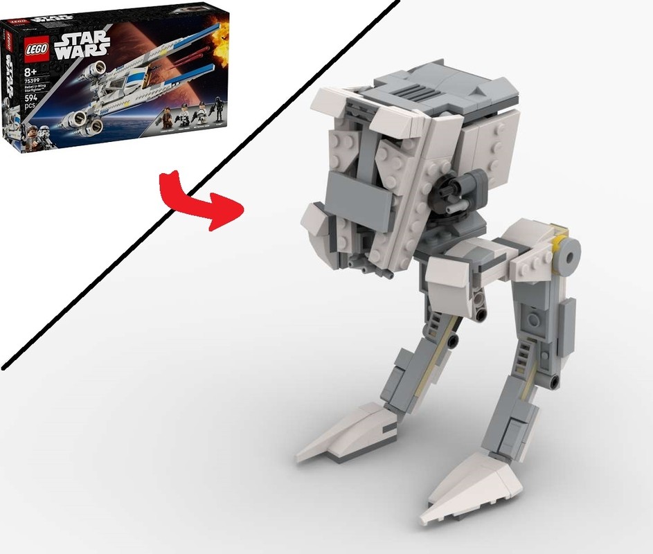 LEGO MOC-229705 AT-ST by A_Great_Builder | Rebrickable - Build with LEGO