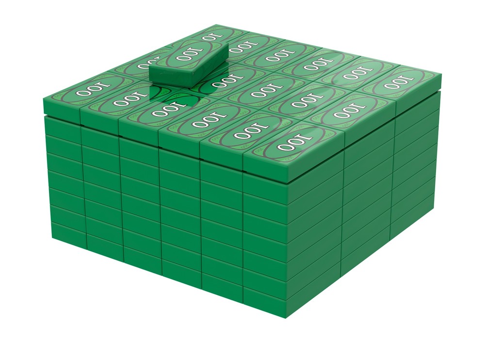 LEGO MOC Pallet O’ Money by Pfundjj | Rebrickable - Build with LEGO