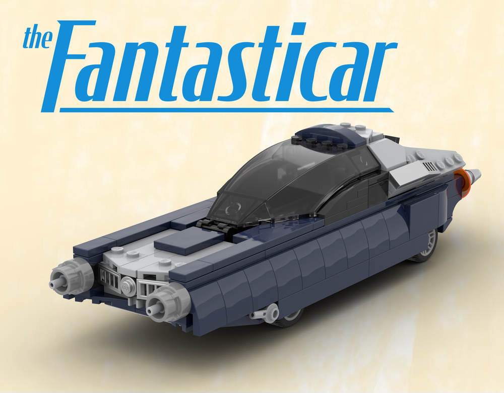 LEGO MOC Fantasticar - Fantastic Four First Steps 2025 by francoiskush ...
