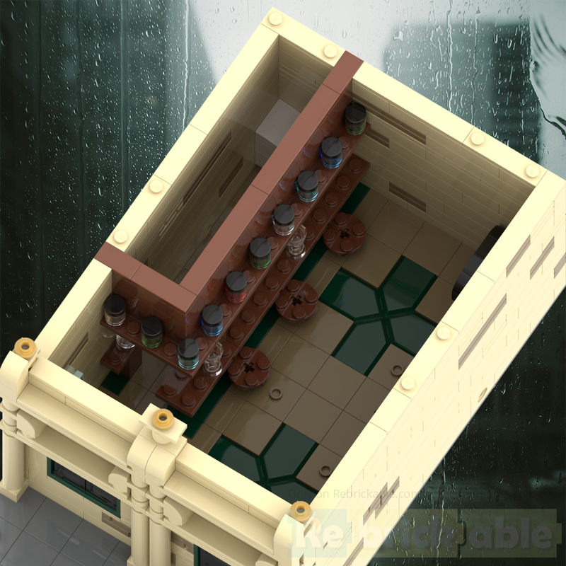 LEGO MOC Modular cocktail bar by LucSoleBricks | Rebrickable - Build ...