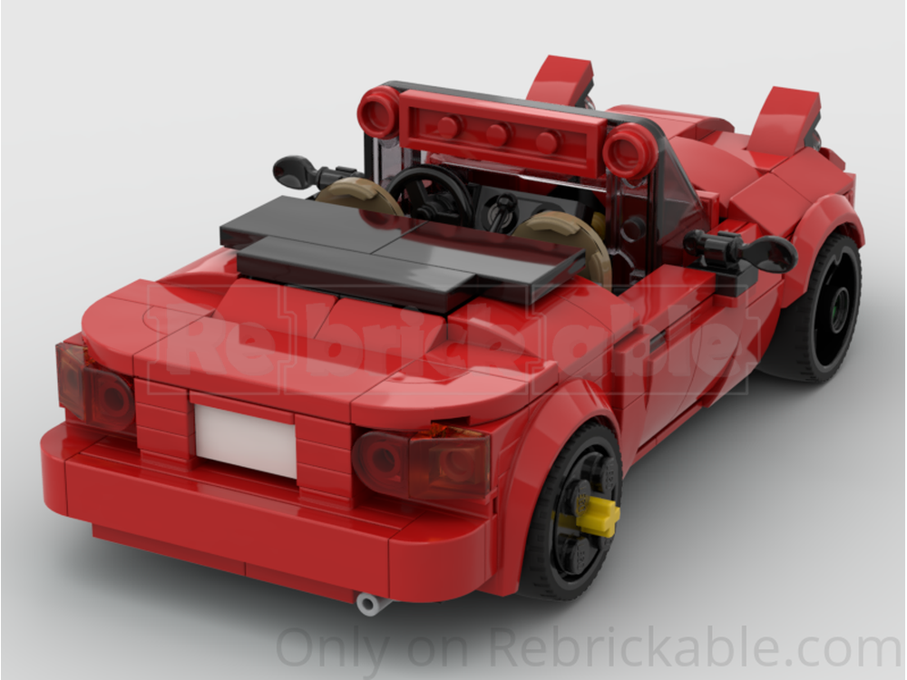 LEGO MOC Mazda Miata 1990 by needsomeoat | Rebrickable - Build with LEGO
