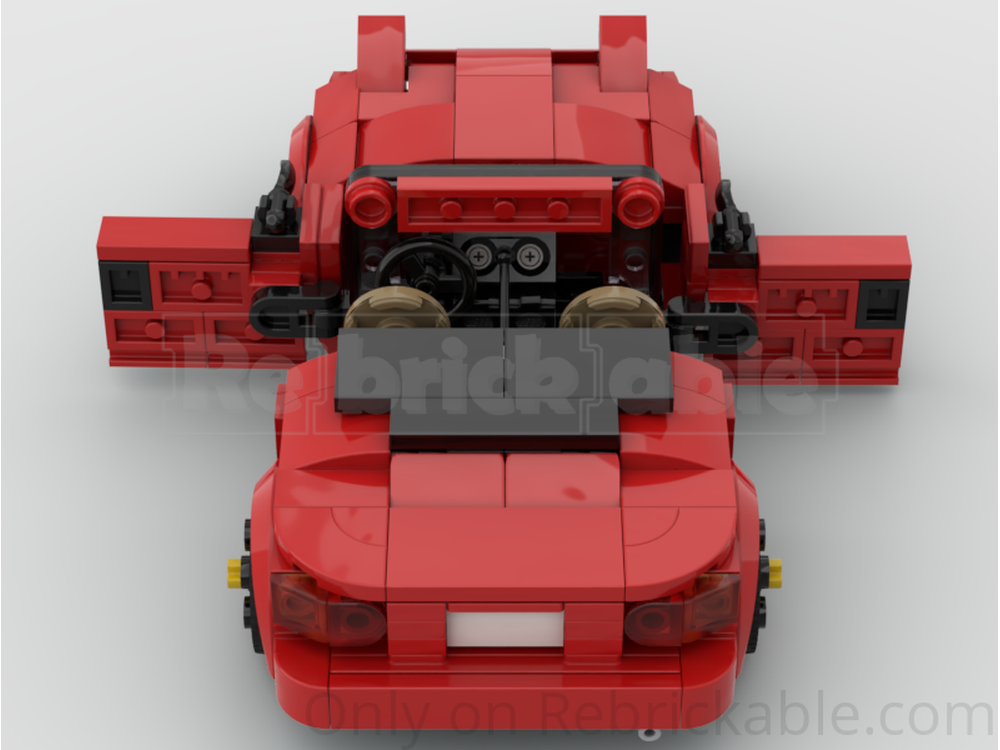 LEGO MOC Mazda Miata 1990 by needsomeoat | Rebrickable - Build with LEGO