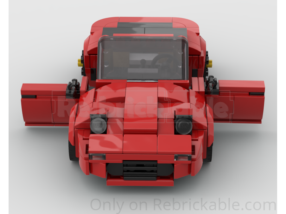 LEGO MOC Mazda Miata 1990 by needsomeoat | Rebrickable - Build with LEGO