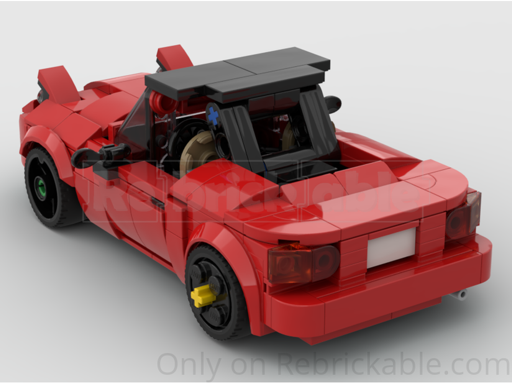 LEGO MOC Mazda Miata 1990 by needsomeoat | Rebrickable - Build with LEGO