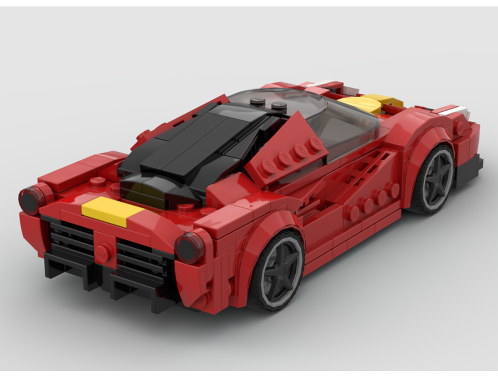LEGO MOC Ferr*ri LaFerr*ri Lego MOC supercar hypercar speed champions ...