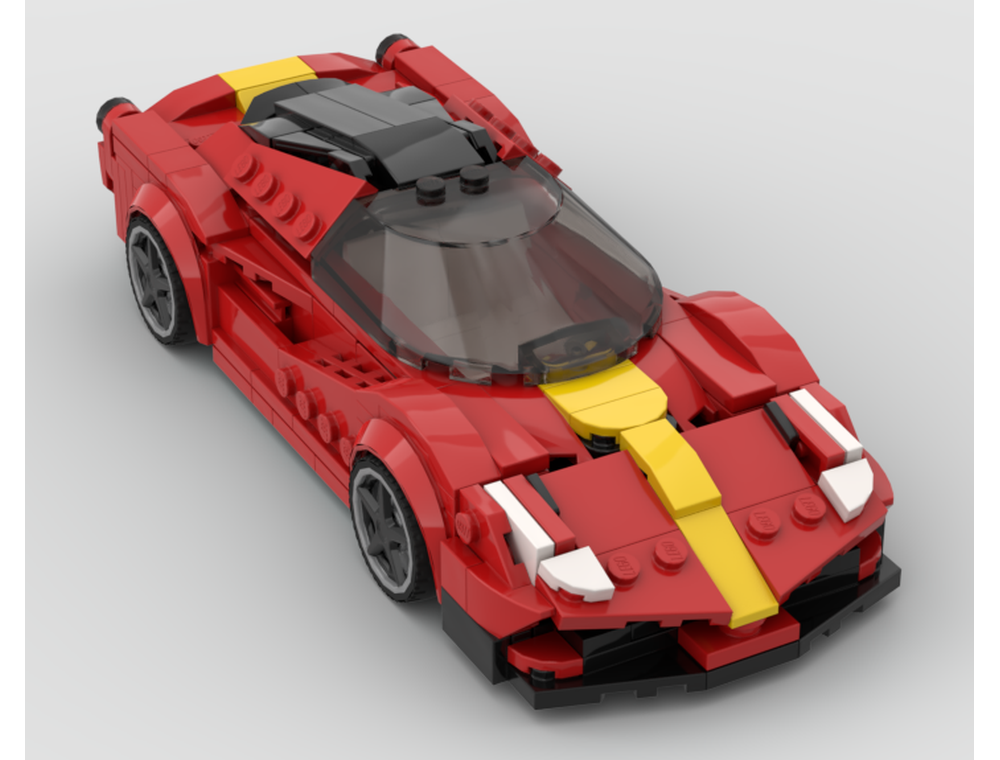 LEGO MOC-229739 Ferr*ri LaFerr*ri Lego MOC supercar hypercar speed ...