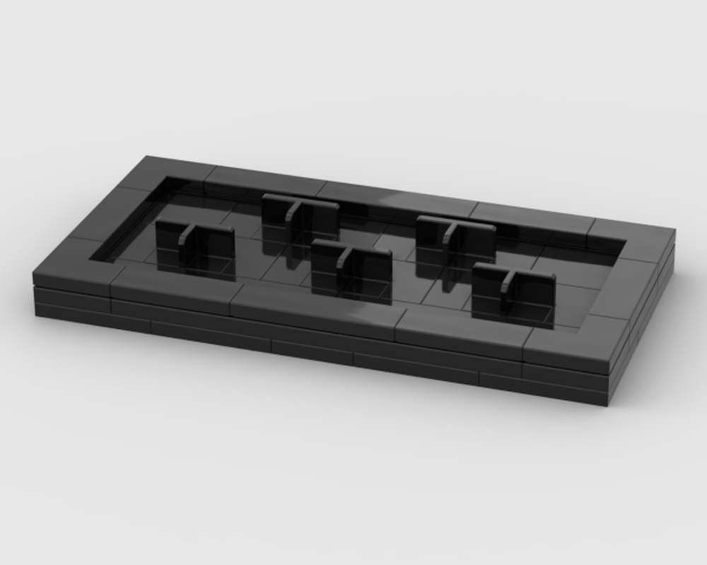 LEGO MOC minifig display (5 figs) by Wolfbrowaeys | Rebrickable - Build ...