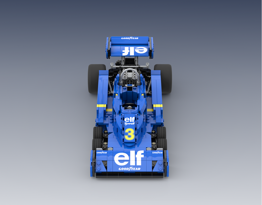 LEGO MOC-229746 Tyrrell P34 1976 - working V8 by bentobrick ...