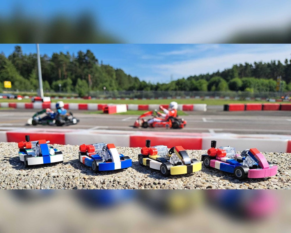 LEGO MOC Go-Karts by axsbricks | Rebrickable - Build with LEGO