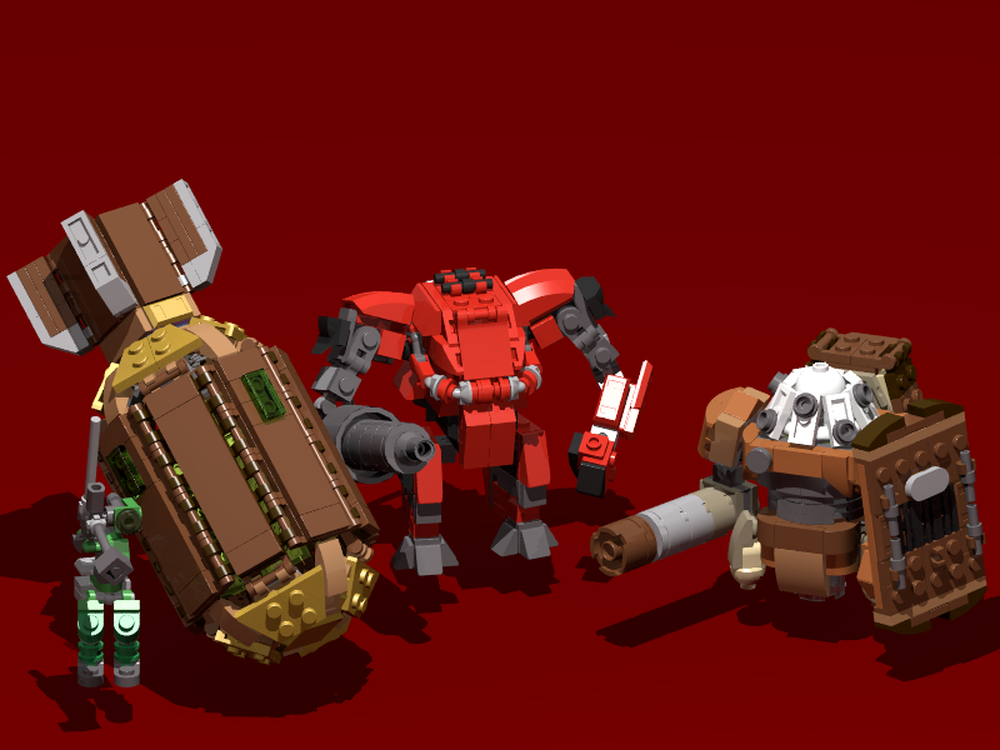 LEGO MOC Ultrakill Character Pack. by abrickwizard | Rebrickable ...