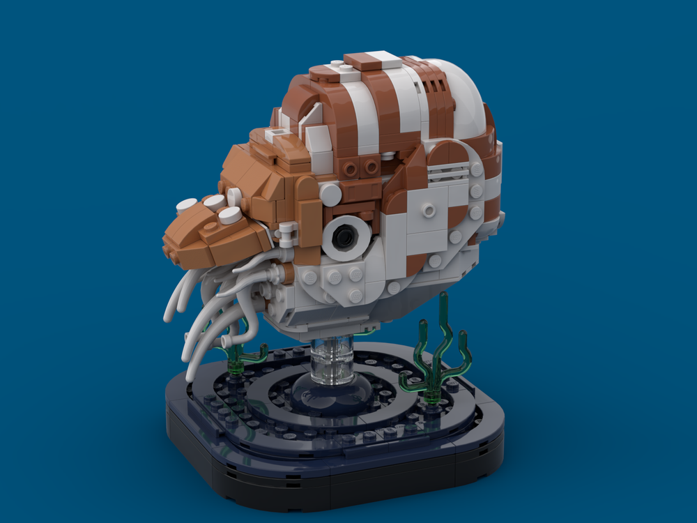 LEGO MOC Chambered Nautilus by Penguins and plastic | Rebrickable ...