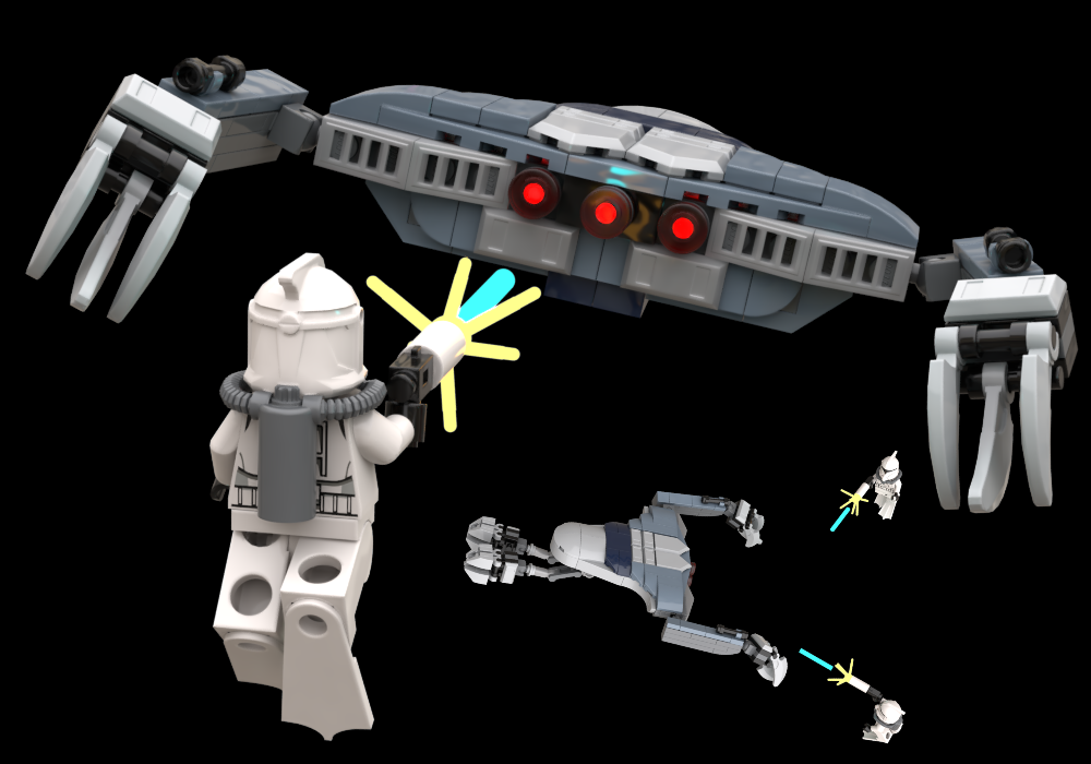 LEGO MOC Super Aqua Droid by OrchardBuilds | Rebrickable - Build with LEGO