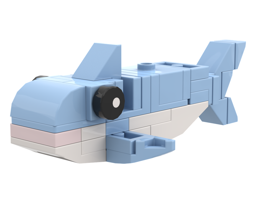 LEGO MOC BIG BLÅHAJ by Littlehof5 | Rebrickable - Build with LEGO