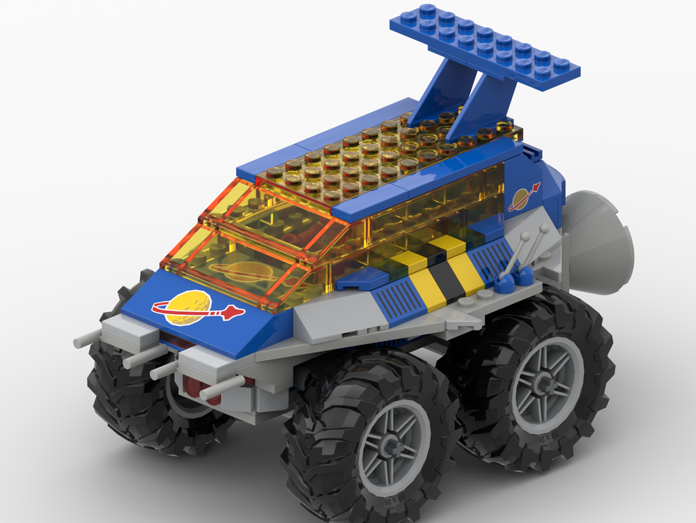 LEGO MOC-229778 big space ladybug by tutmosic | Rebrickable - Build ...