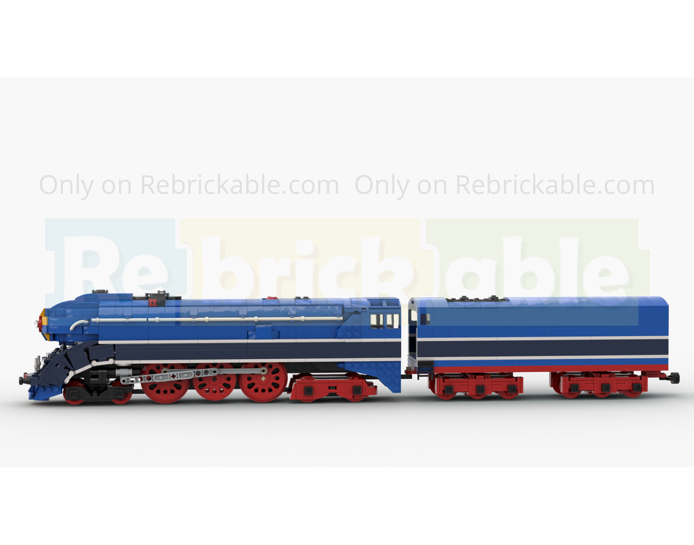 LEGO MOC 2-3-2V The soviet bullet. by Felpandora | Rebrickable - Build ...
